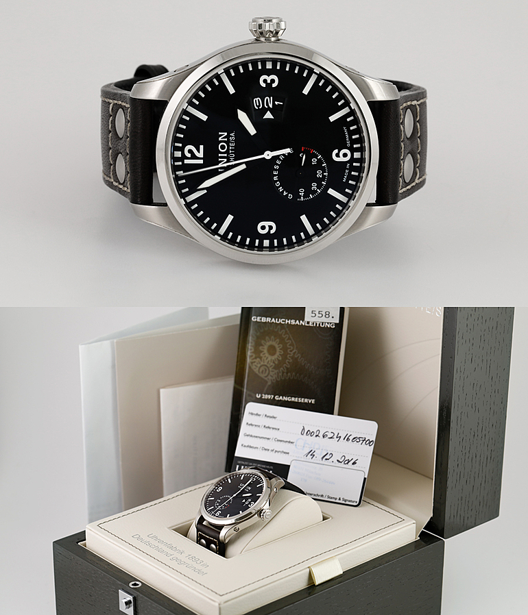 UNION GLASHÜTTE Ref. D002.624.16.057.00 - World of Time - New and pre ...